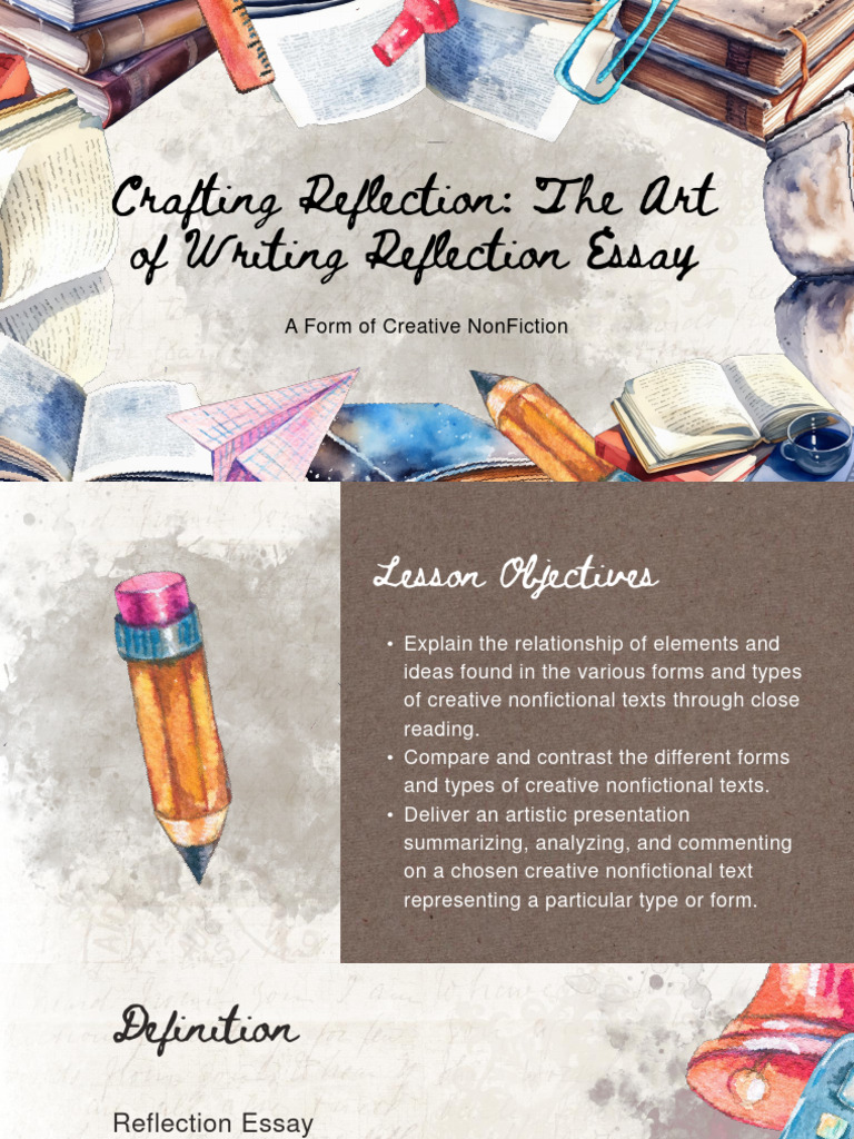 Writing Effective Reflection Essays | PDF | Essays | Experience