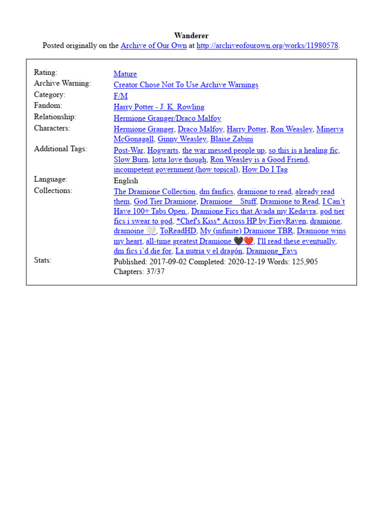 Wanderer | PDF | Harry Potter