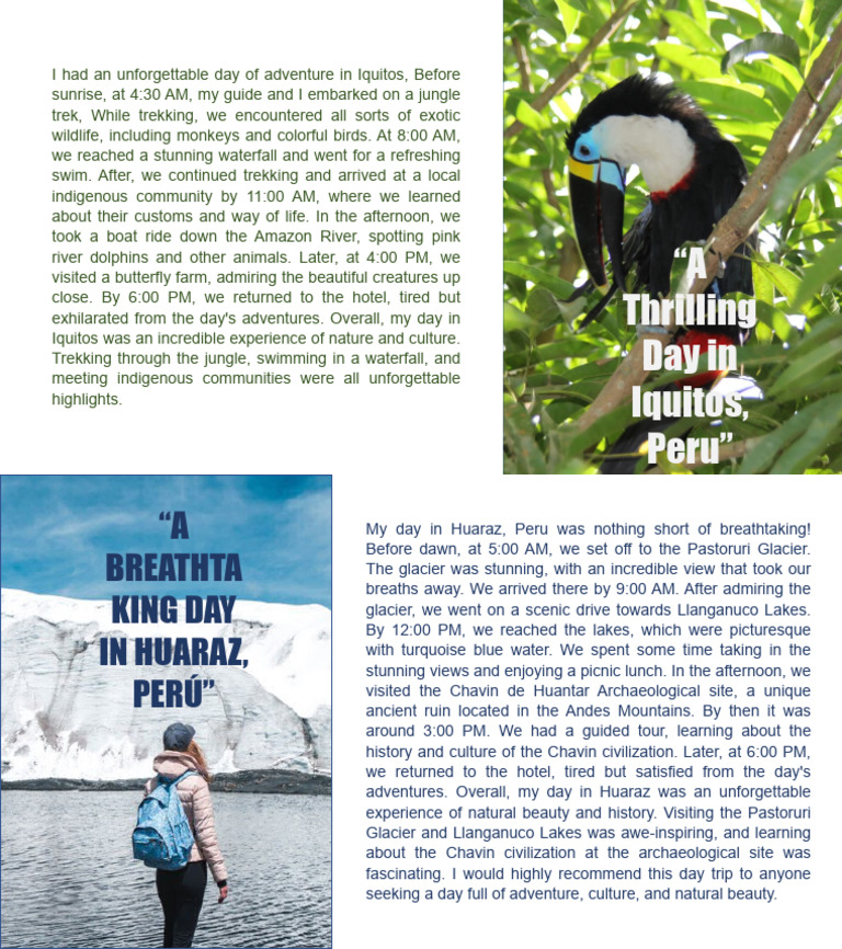 Redaccion de Anecdotas | PDF