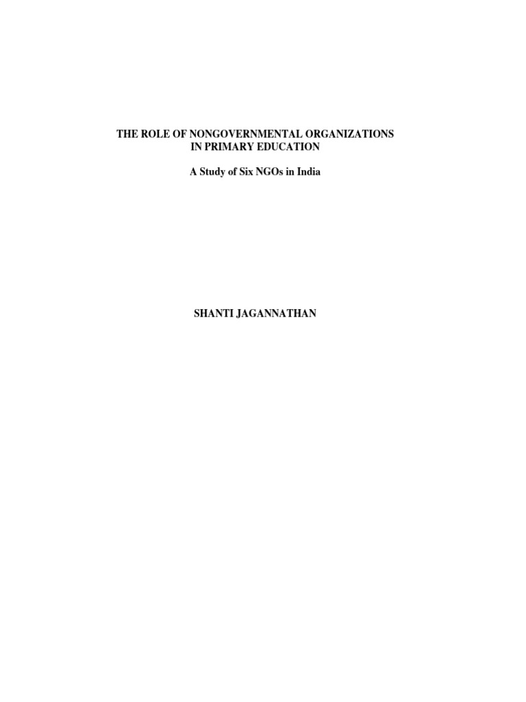 Commi 5 | PDF | Non Governmental Organization | Literacy