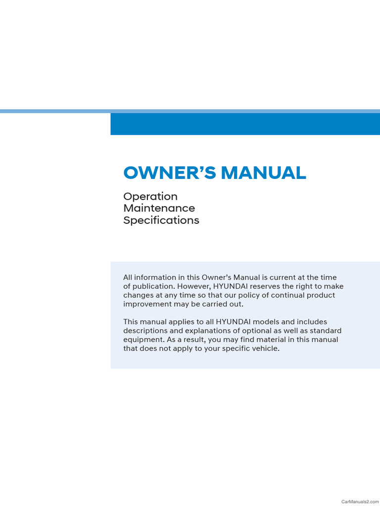 2023 Hyundai Sonata 89 | PDF | Motor Oil | Vehicle Technology