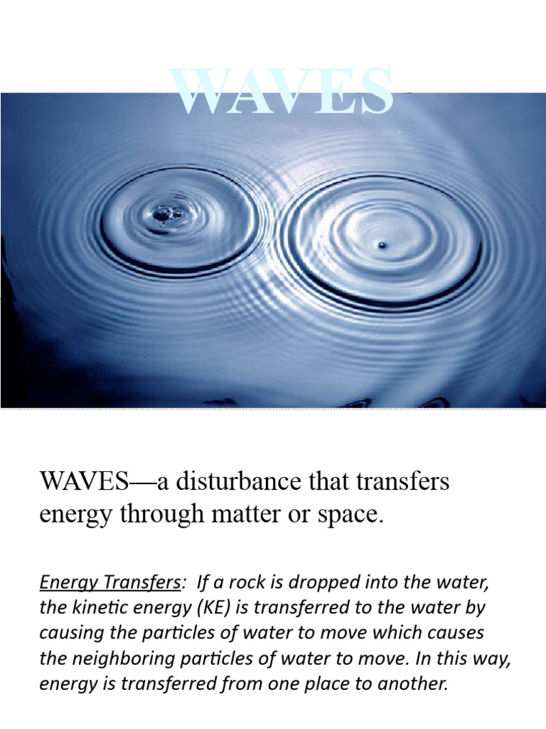 WAVES | PDF | Waves | Frequency
