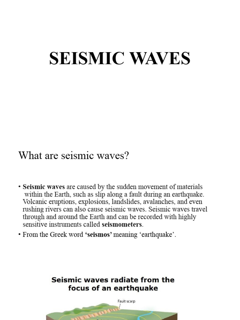 Seismic Waves | PDF | Seismology | Earthquakes