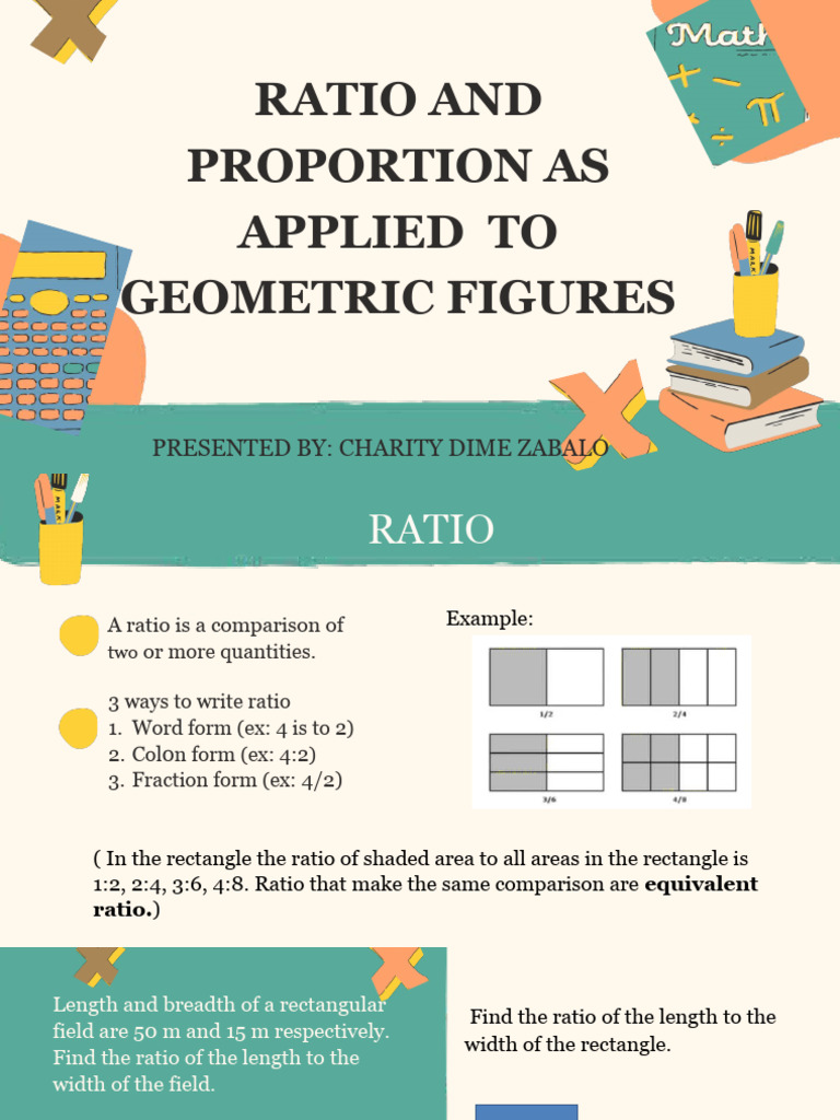 Ratios and Proportions in Geometry | PDF | Ratio | Length