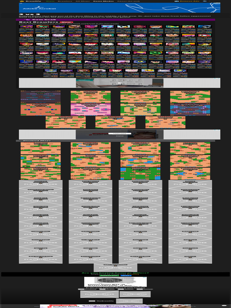 Maps For Gem Grab Best Brawlers & Teams in Brawl Stars 2 | PDF