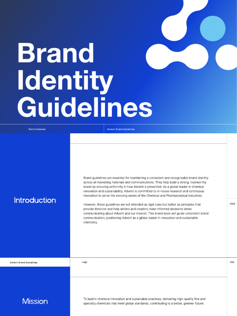 Advent Brand Identity Guide | PDF | Logos | Brand