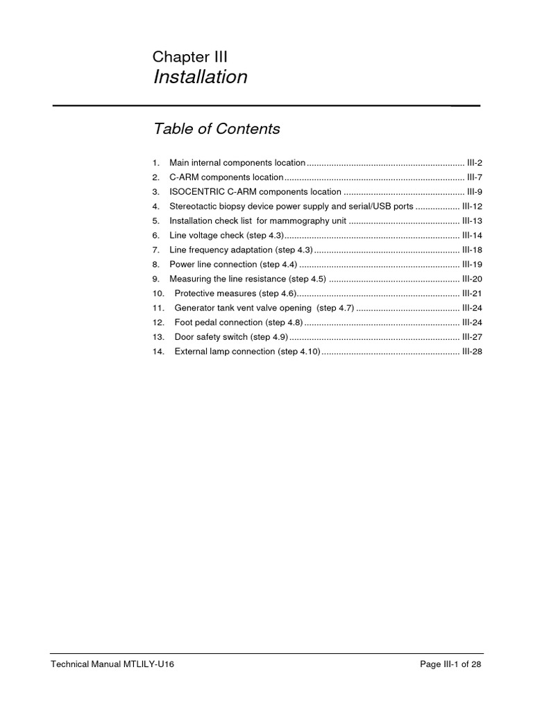 MTLILY-U16 Chap03 INSTALLATION | PDF | Power Inverter | Mains Electricity