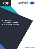 Terms and Conditions of Sab Credit Cards Issuing | PDF | Credit Card ...
