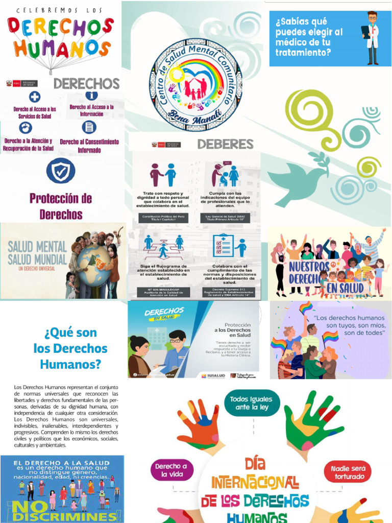 Triptico de Derechos Humanos | PDF