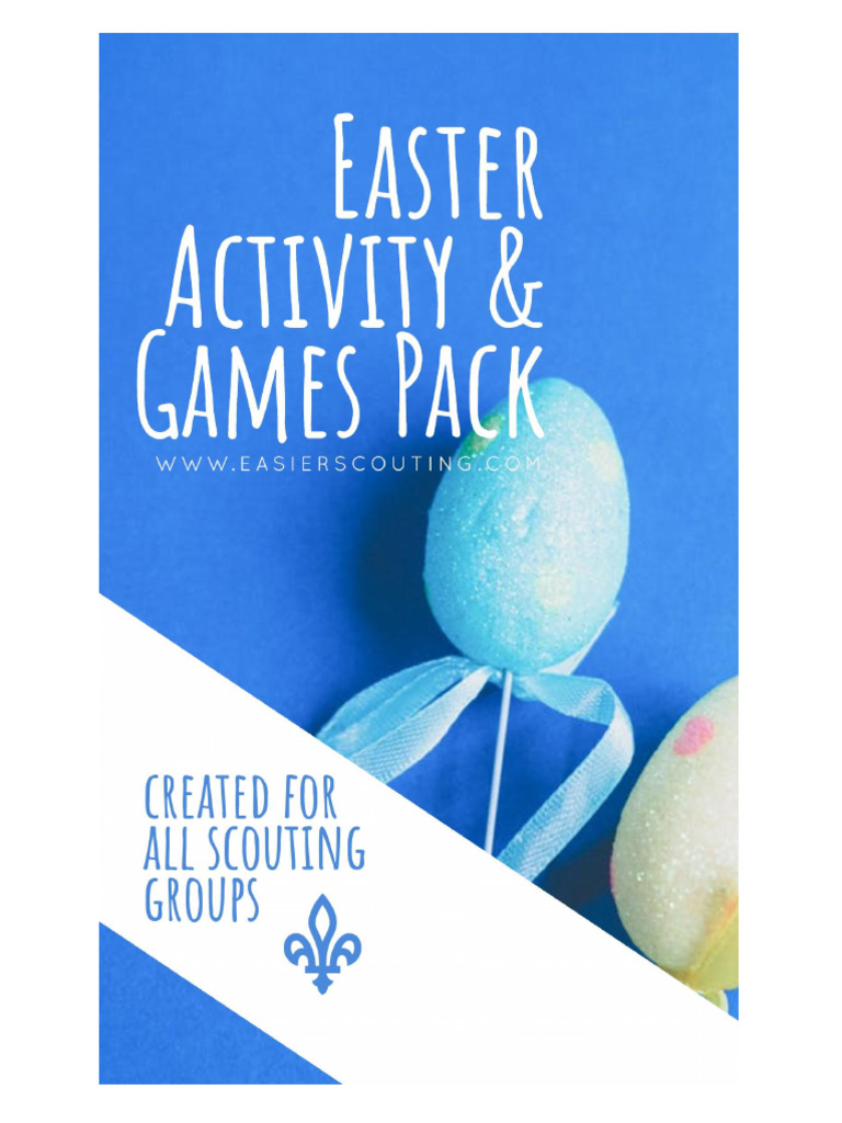 Easter Scouting Activities | PDF | Balloon
