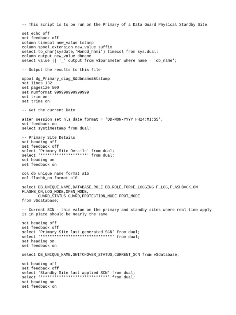 Pstdby PRM Diag v3 | PDF | Computing | Data Management