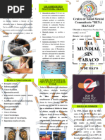 Triptico_Dia_Mundial_Sin_Tabaco | PDF