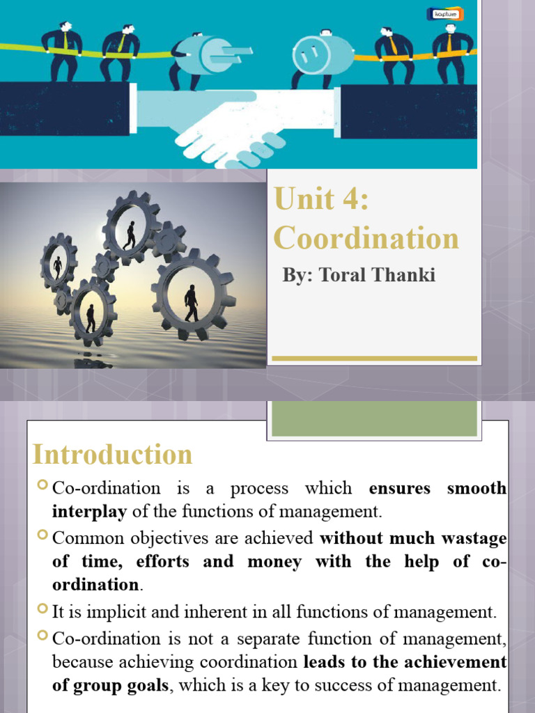 Vertical Coordination in Management | PDF | Leadership | Hierarchy