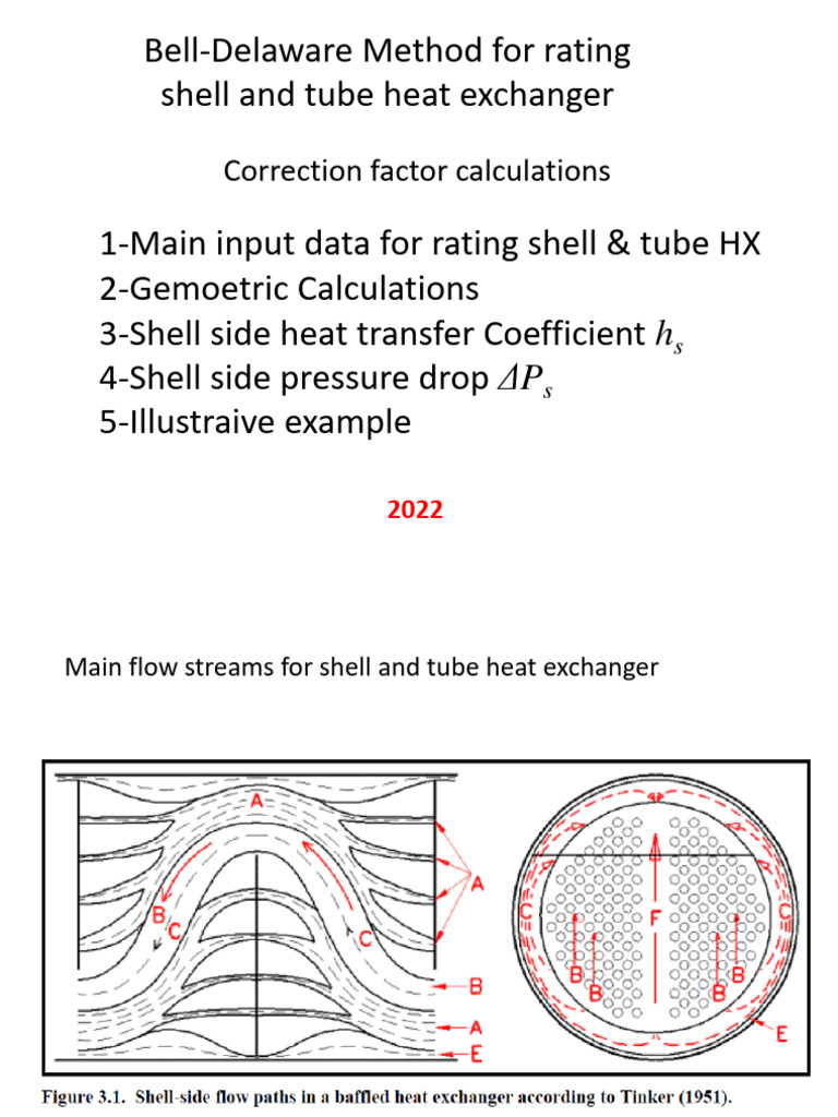 6b Bell Delaware - Correction Factors - S2022 - S | PDF | Heat ...