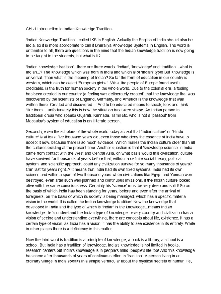 Che 1 English Language | PDF | Knowledge | Science