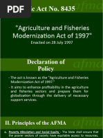 Republic .Act 8435 Fisheries Modernization Act | PDF | Food Security ...