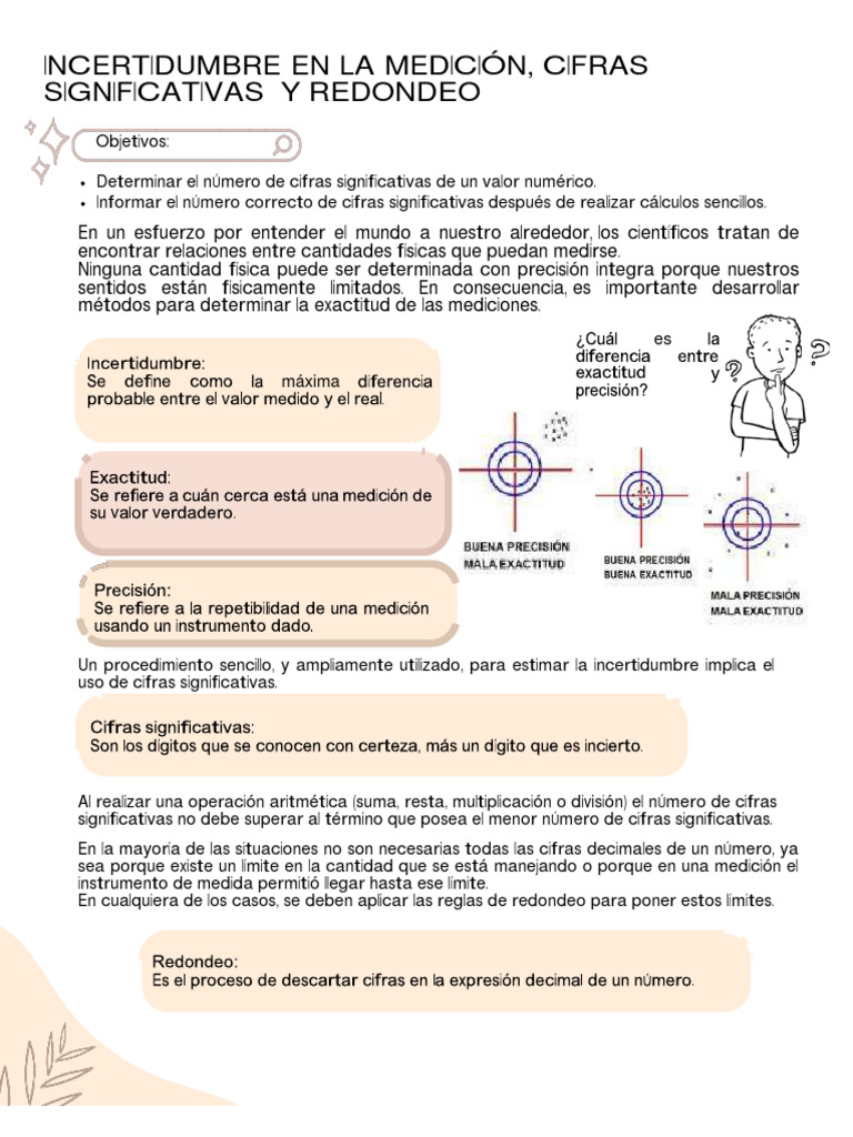 Cifras Significativas y Redondeo | PDF | Números | Sustracción