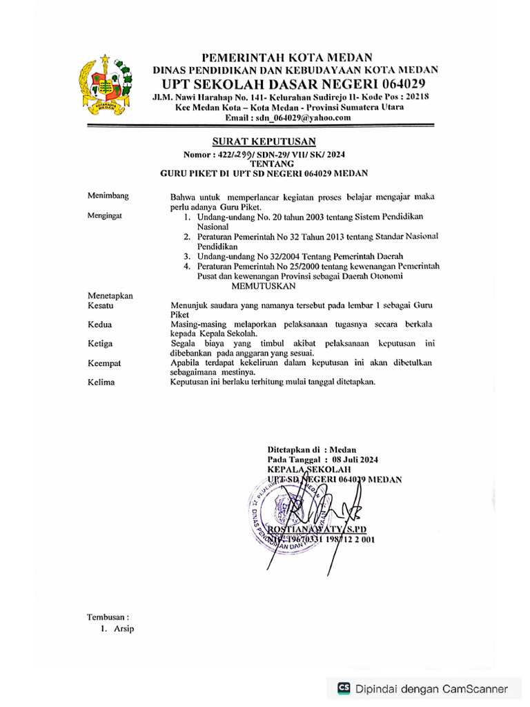 SK Piket 2024-2025 | PDF