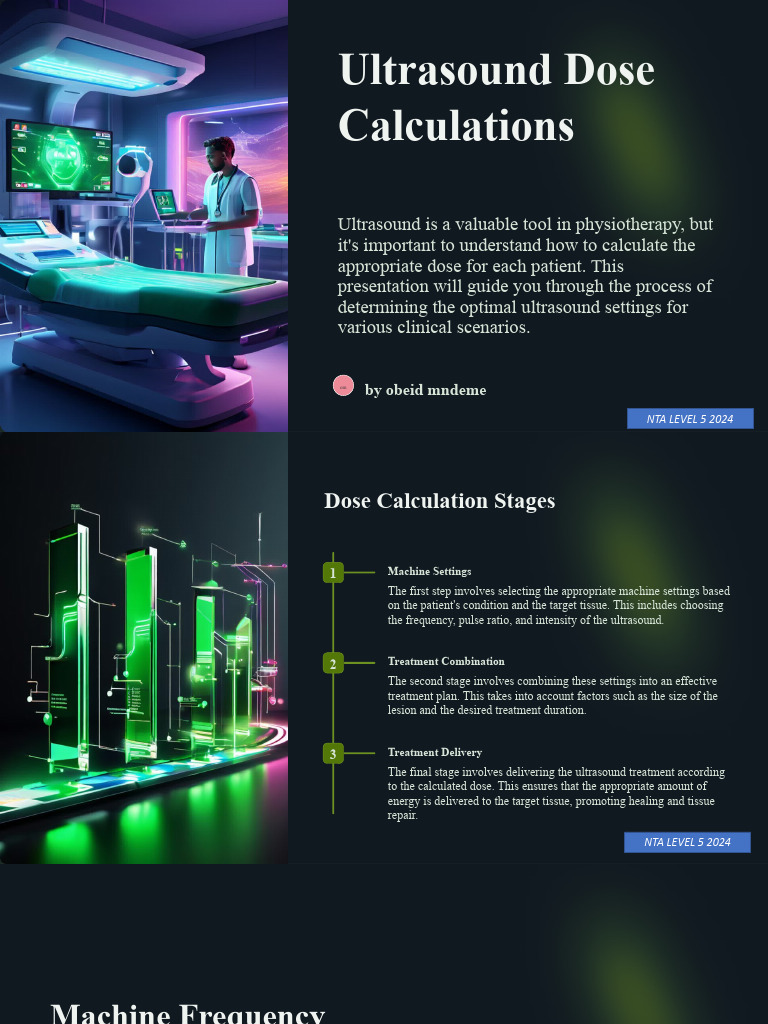 Ultrasound Dose Calculations | PDF | Ultrasound | Absorbed Dose