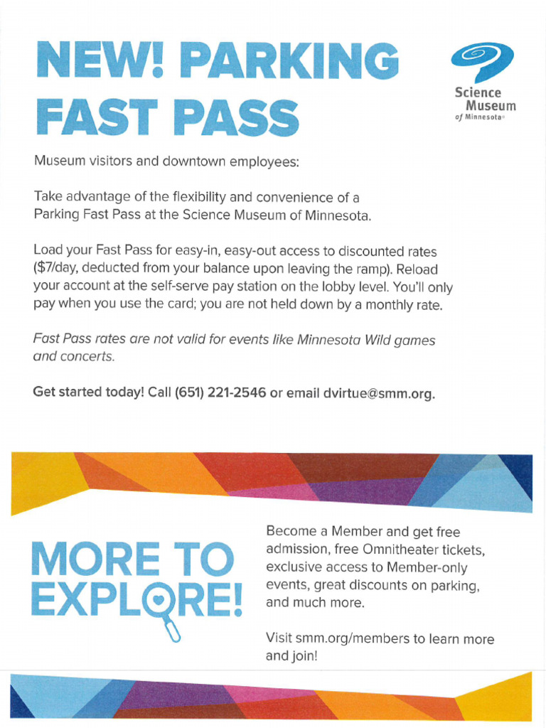 Fast Pass Poster | PDF