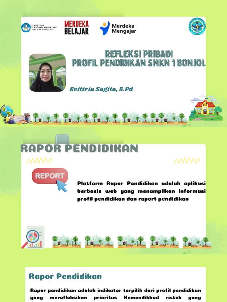 Melakukan Refleksi Pribadi Tentang Profil Pendidikan - Compressed | PDF | Karier & Perkembangan