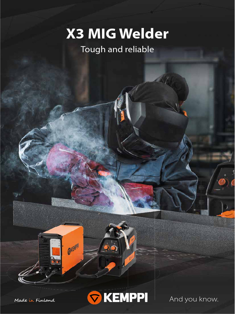 Kemppi - X3 Mig Welder | PDF | Welding | Construction