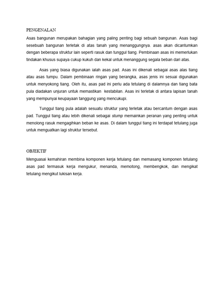 Asas Pad & Tetulang | PDF | Griya & Taman