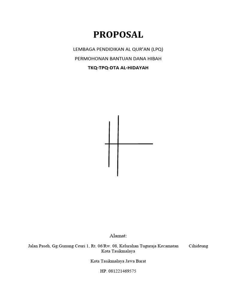 Proposal Al Hidayah | PDF