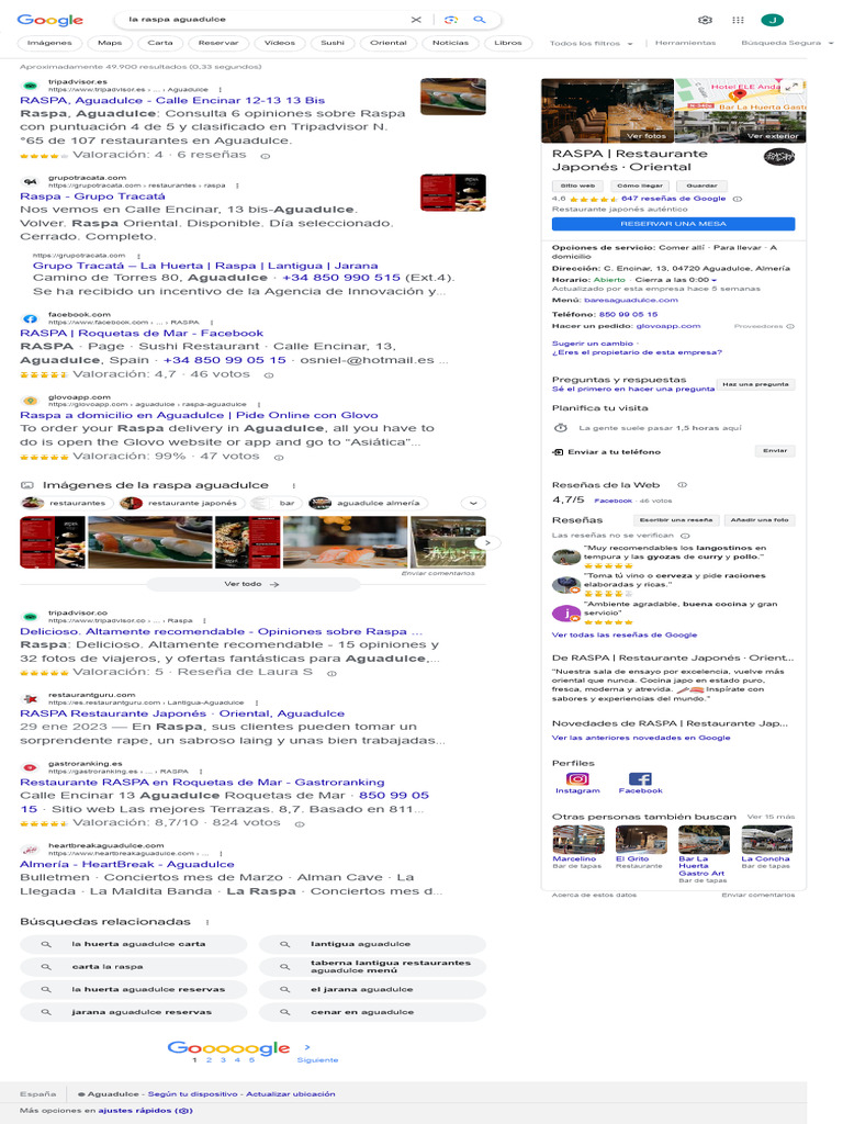 La Raspa Aguadulce - Buscar Con Google | PDF | Alimentos