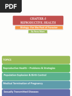 Reproductive Health Notes Class 12 | PDF | Sexually Transmitted ...