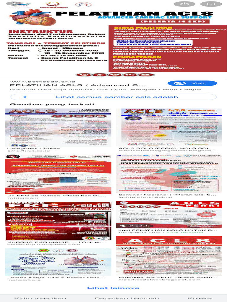 Acls Adalah - Penelusuran Google | PDF | Olahraga & Rekreasi