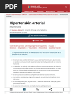 Presión Arterial Según La OMS y La AHA | PDF | Presión sanguínea ...