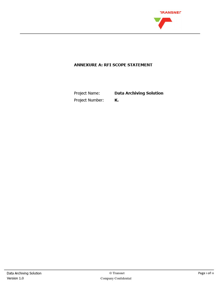 13 - Annexure A - Scope of Requirements | PDF | Databases | Cloud Computing