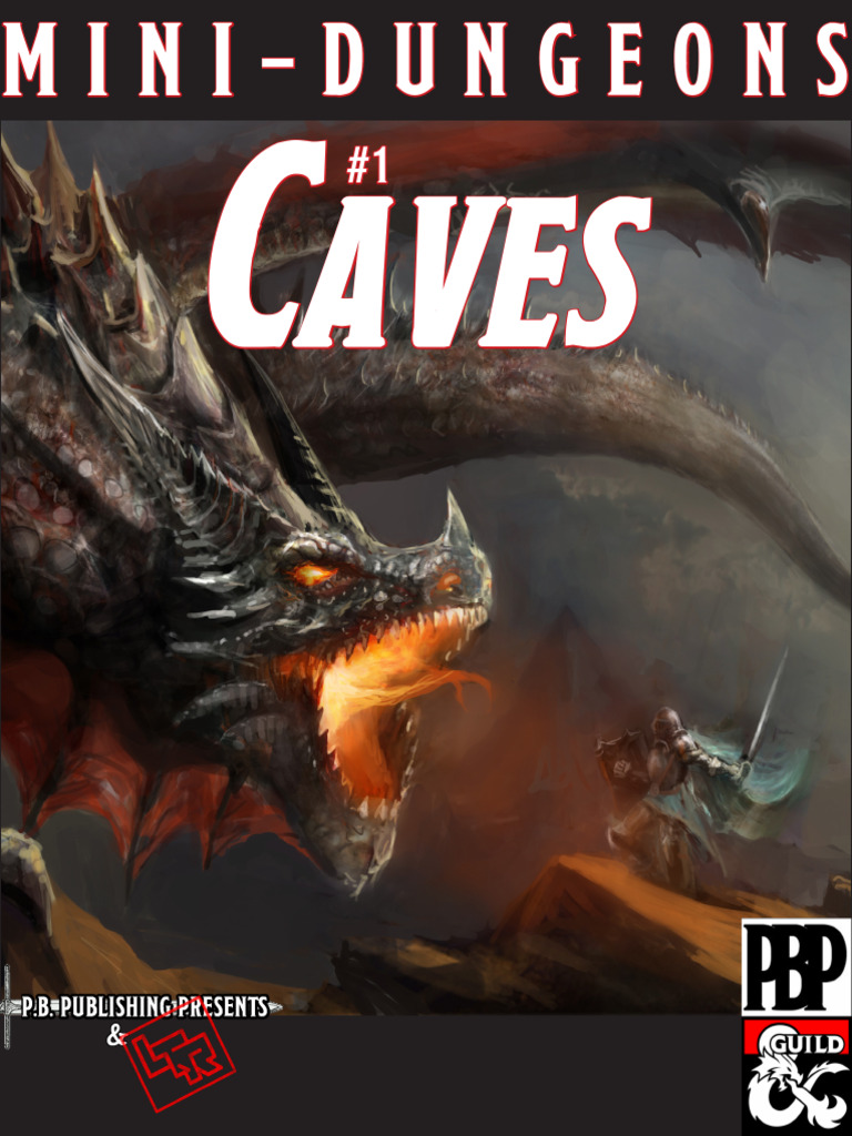 Minidungeons 1 - CAVES 2.0 | PDF | Dungeons & Dragons | Wizards Of The Coast