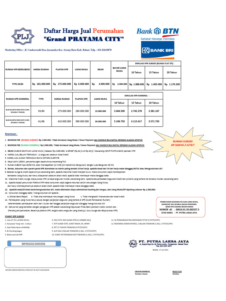 Price List Baru GPC 20230717 | PDF