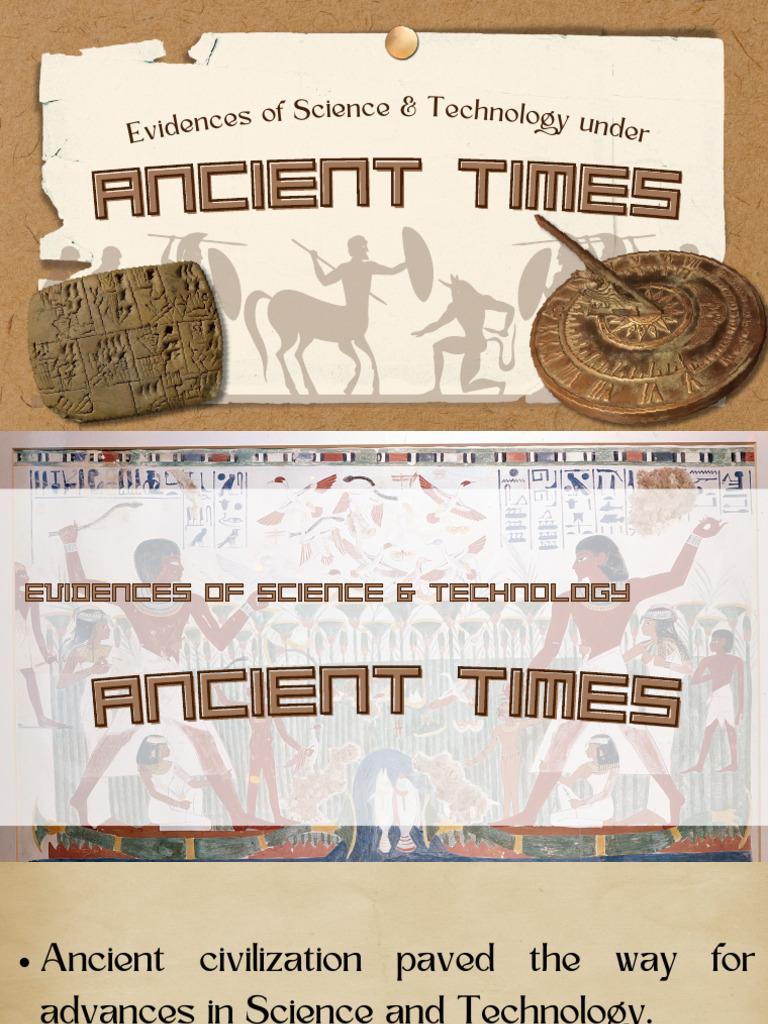 Ancient Tech: Foundations of Innovation | PDF | Wheel | Mesopotamia