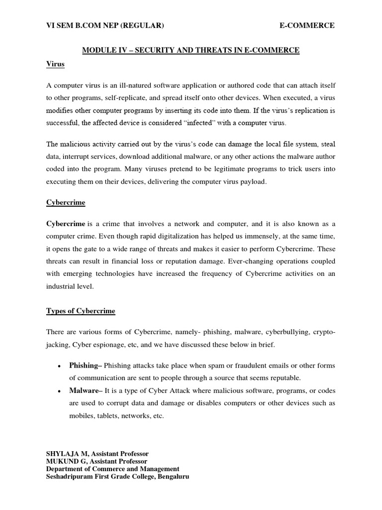 Module Iv E-Com | PDF | Proxy Server | Computer Network
