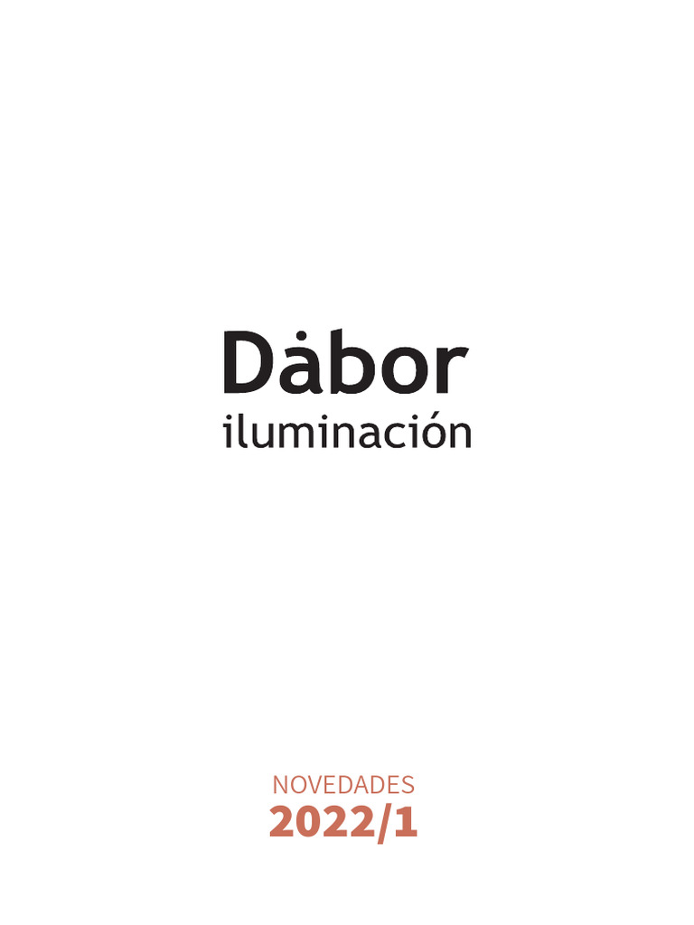Catálogo - Dabor 2022 | PDF | Diodo emisor de luz | Encendiendo