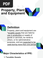 PPE and Intangible Assets | PDF | Depreciation | Expense