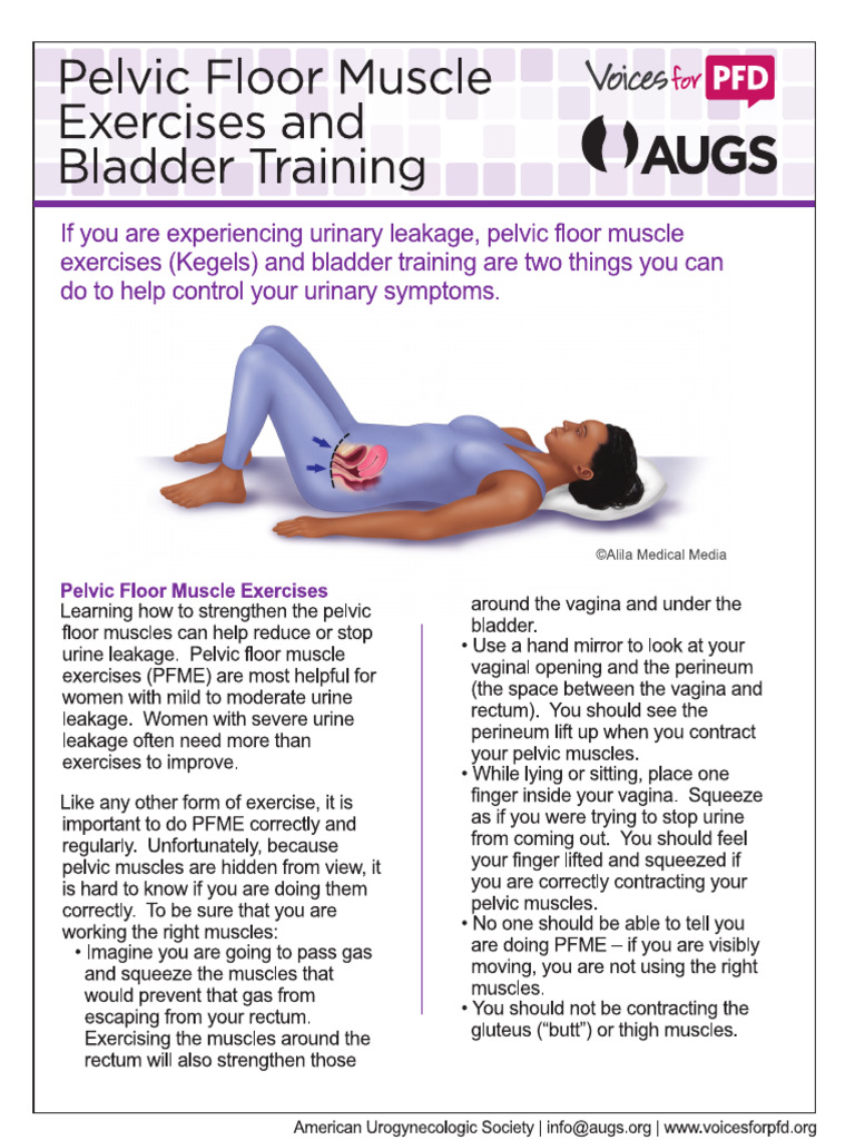 Bladder Training Large Print-1 | PDF