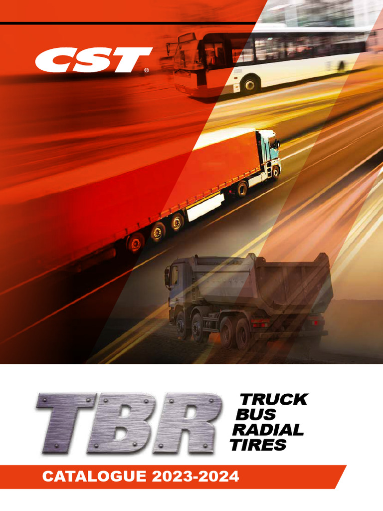 CST Truck & Bus Tire Catalogue 2023 | PDF | Tire | Truck