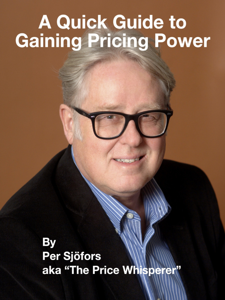 Unlocking Pricing Power | PDF | Demand | Sales