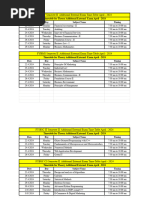 Timetable +FY+BCom+ (2025 26+ Odd+Semester) | PDF