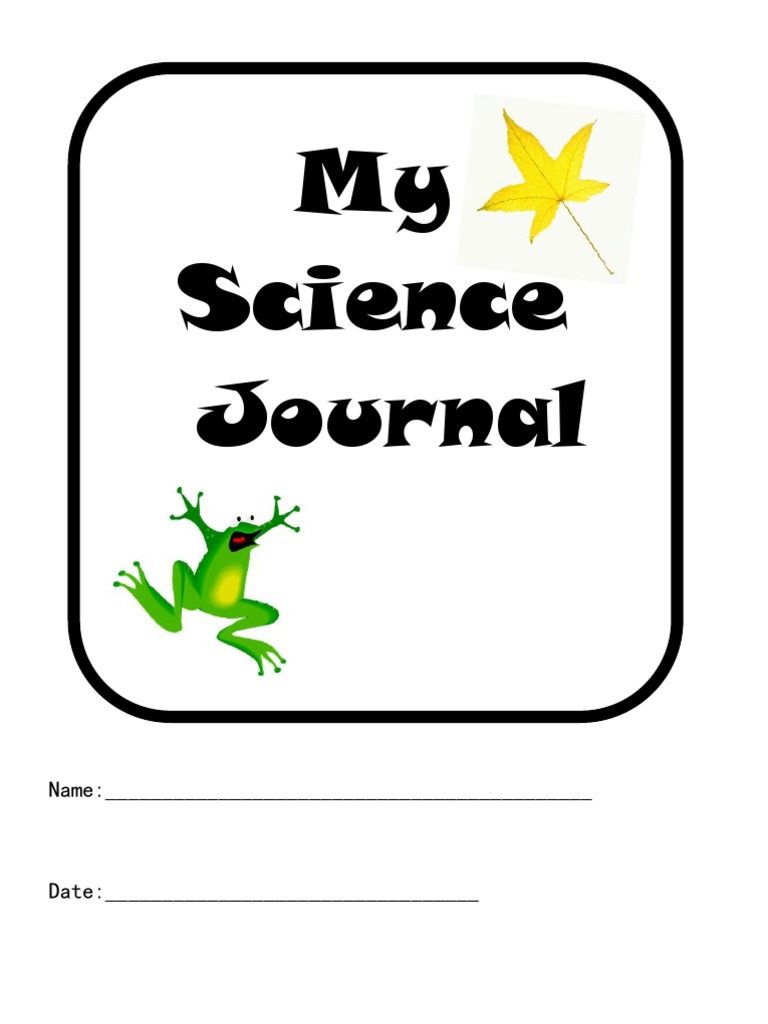 My Science Journal: Name | PDF