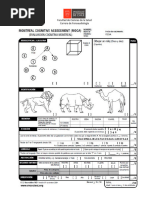 Moca Basic Spanish Test PDF | PDF