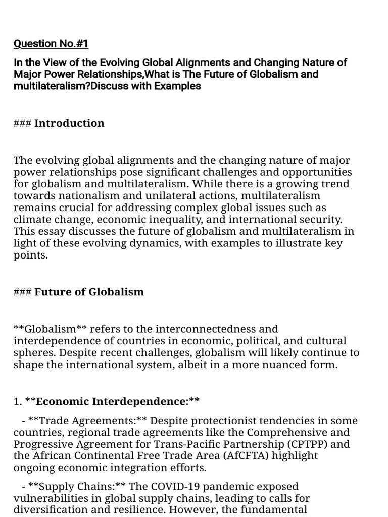 Current Affairs Past Paper Question Solved | PDF | Treaty On The Non ...