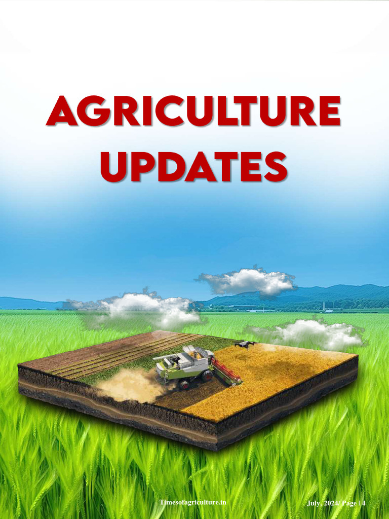 Agriculture Updates June 2024 Times Of Agriculture Magazine Pdf