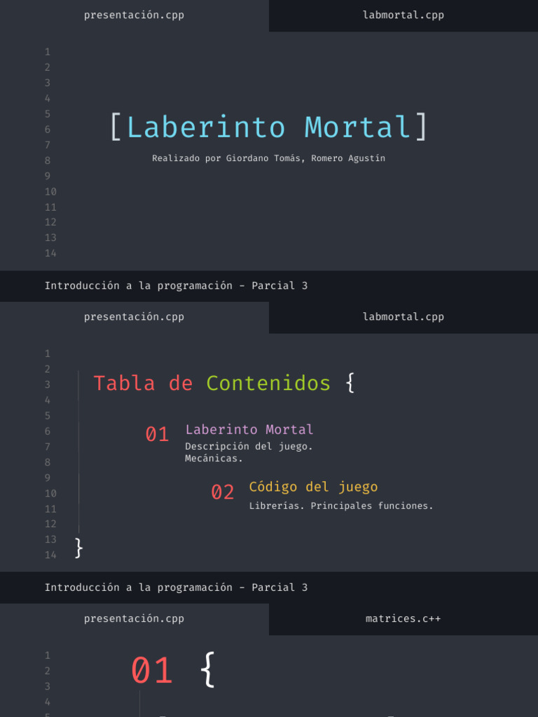 Laberinto Mortal - GIORDANO, ROMERO | PDF | Programación de computadoras | Informática