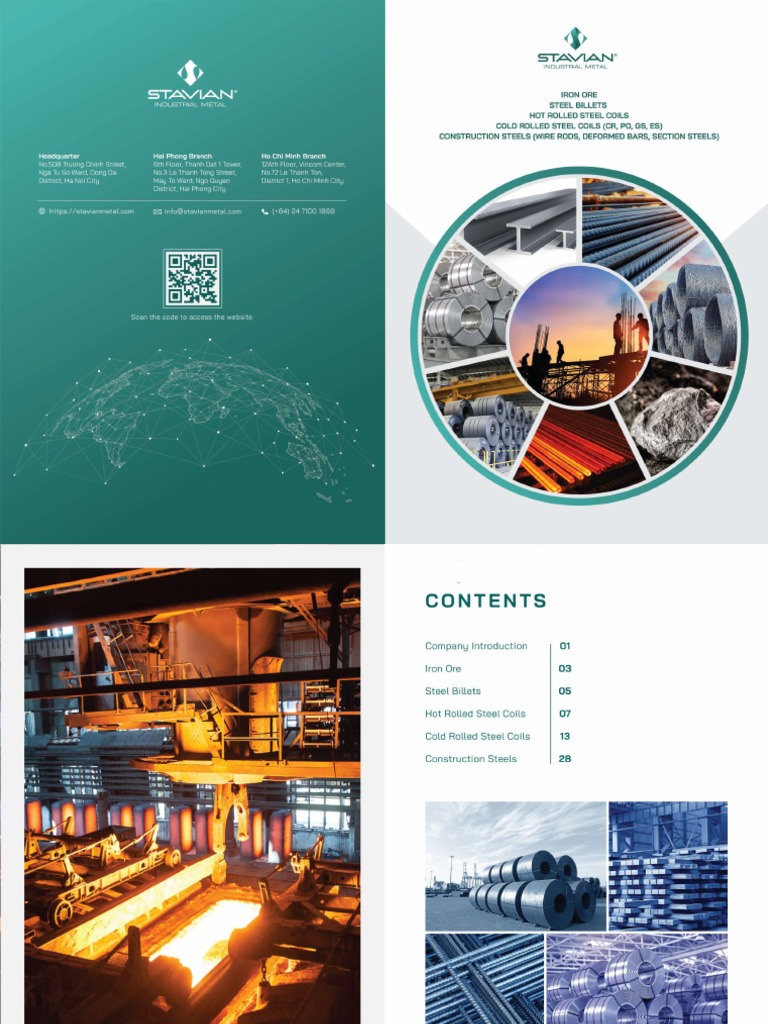 ENG STAVIAN INDUSTRIAL METAL BROCHURE July 2023 Final | PDF