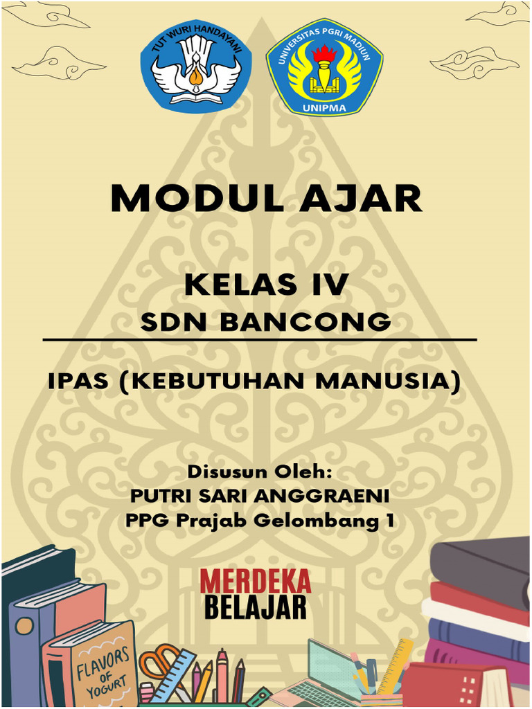 Modul Ajar - Putri Sari Anggraeni - 2202114456 | PDF